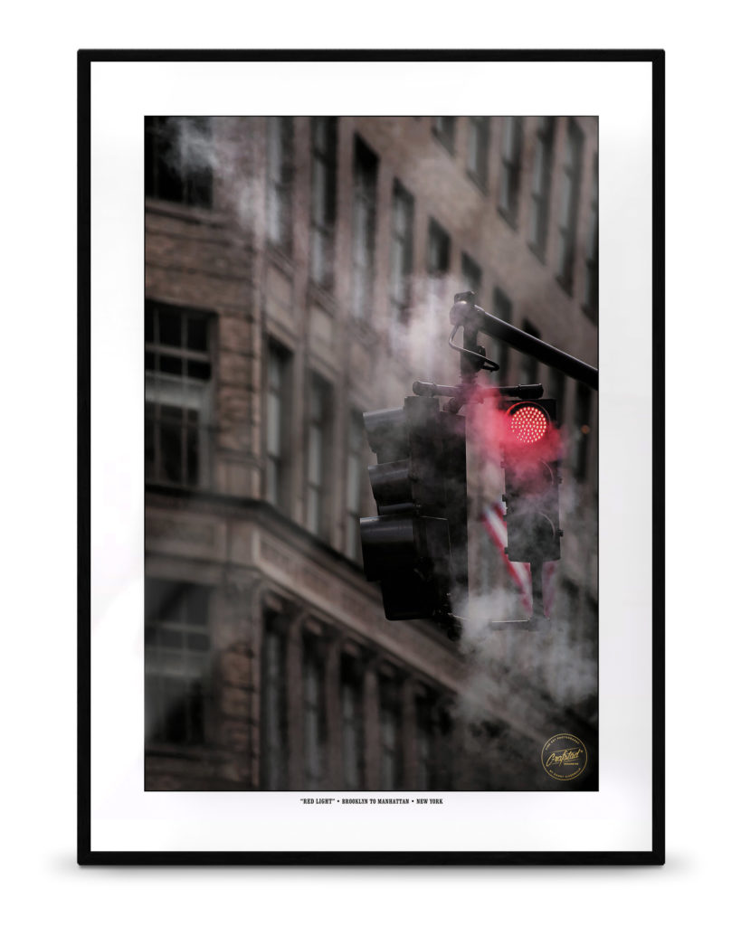 "Red Light" - New York, Brooklyn to Manhattan - Grafstad Designbyrå